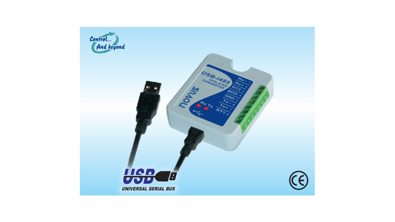 NOVUS - USB i485 - מתאם מודבס RS485 ל USB - United Instruments Ltd.