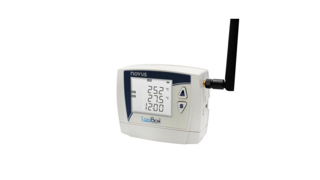 NOVUS LOGBOX CONNECT 3G אוגר נתונים עם שליחת התראות SMS, חיבור לענן ...